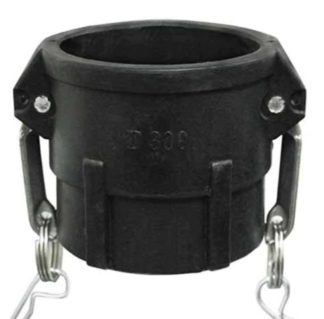 CAMLOCK POLY FEMALE ADAPTOR X FEMALE BSP TYPE D 40MM PHILMAC D150-PP ...